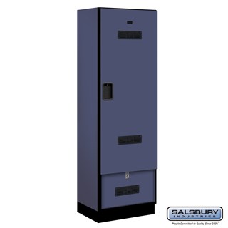 24" Wide Designer Wood Gear Lockers | Lockers.com