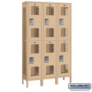 15" Wide Vented Metal Lockers | Lockers.com