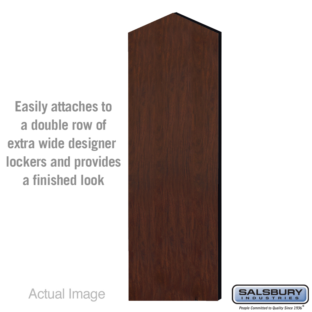 Double End Side Panel - for 6 Feet High - 21 Inch Deep Designer Wood ...