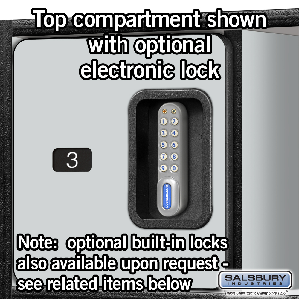 Open Access Designer Wood Locker - 18 Inches Deep | Lockers.com