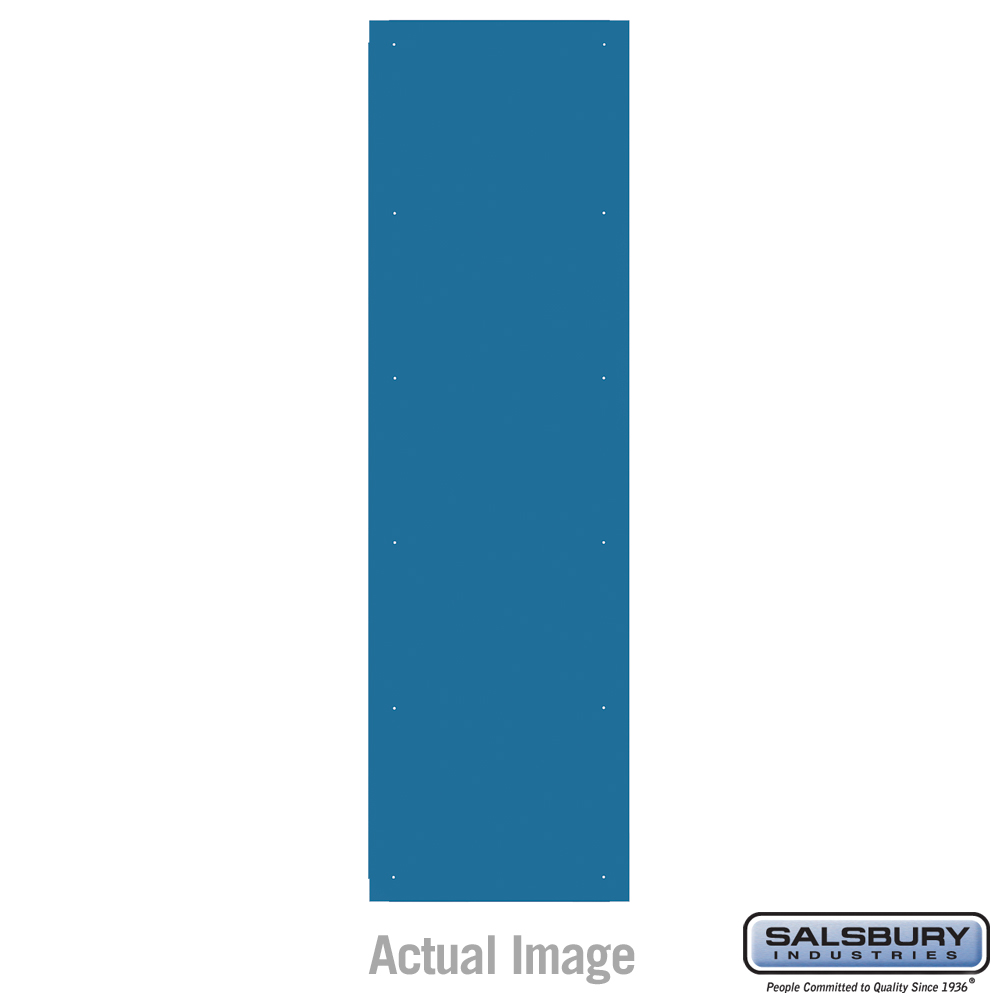 Finished_End_Panel_-_for_6_Feet_High_21_Inch_Deep_Metal_Locker_-_Blue ...