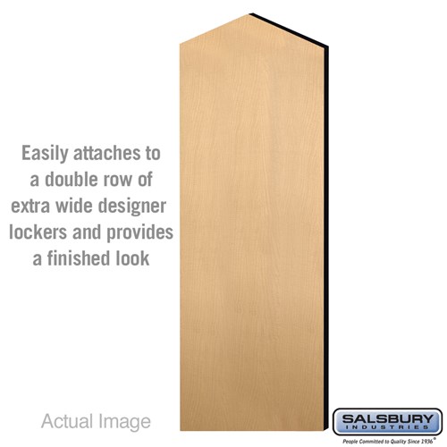 Double End Side Panel - for 24 Inch Deep Extra Wide Designer Wood ...