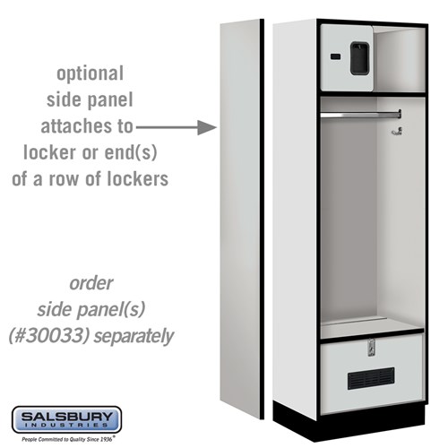 Open Access Designer Wood Locker - 18 Inches Deep | Lockers.com