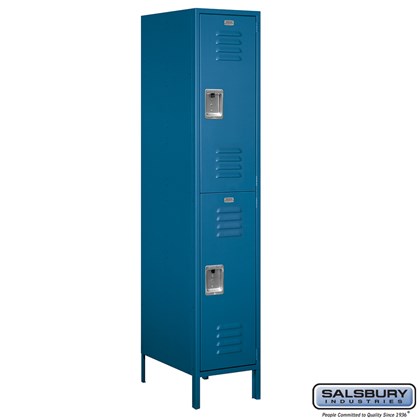 18" Wide Double Tier Standard Metal Lockers | Lockers.com