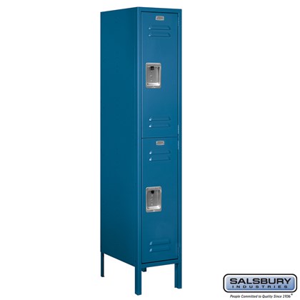 12" Wide Double Tier Standard Metal Lockers | Lockers.com