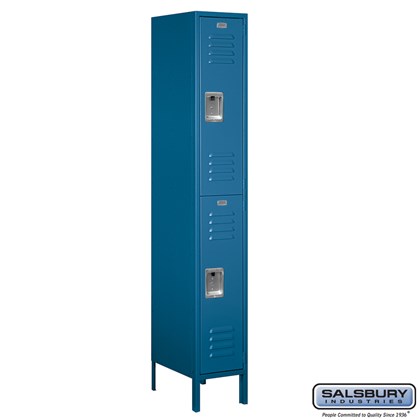 12" Wide Double Tier Standard Metal Lockers | Lockers.com