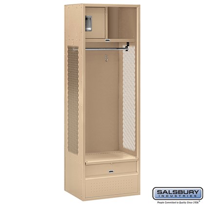 24" Wide Open Access Standard Metal Lockers | Lockers.com