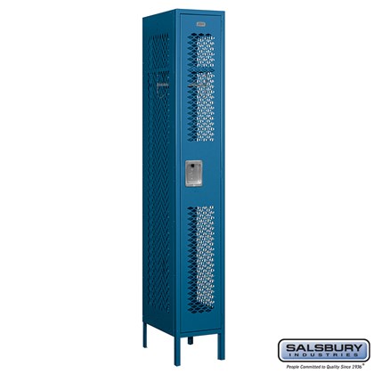 12" Wide Single Tier Vented Metal Lockers | Lockers.com