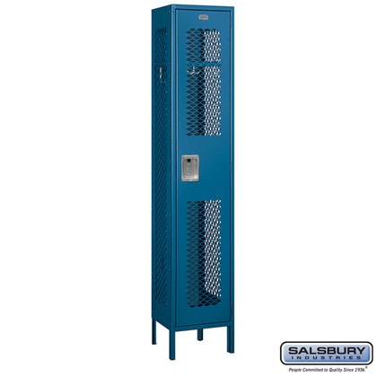 15" Wide Single Tier Vented Metal Lockers | Lockers.com