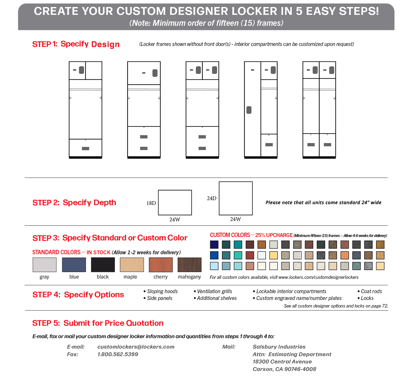 Custom Open Access Designer Lockers | Lockers.com