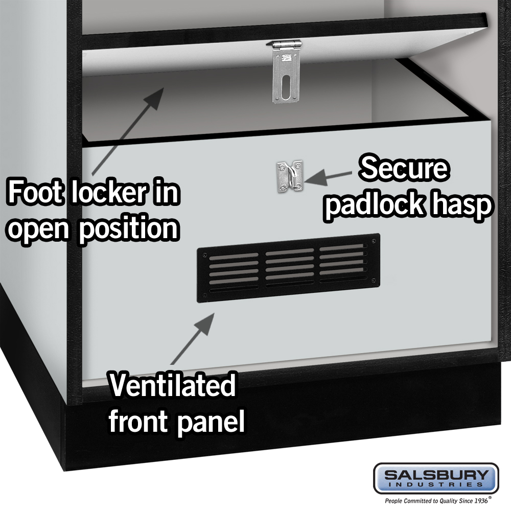 24" Wide Designer Wood Open Access Locker - 6 Feet High - 18 Inches ...