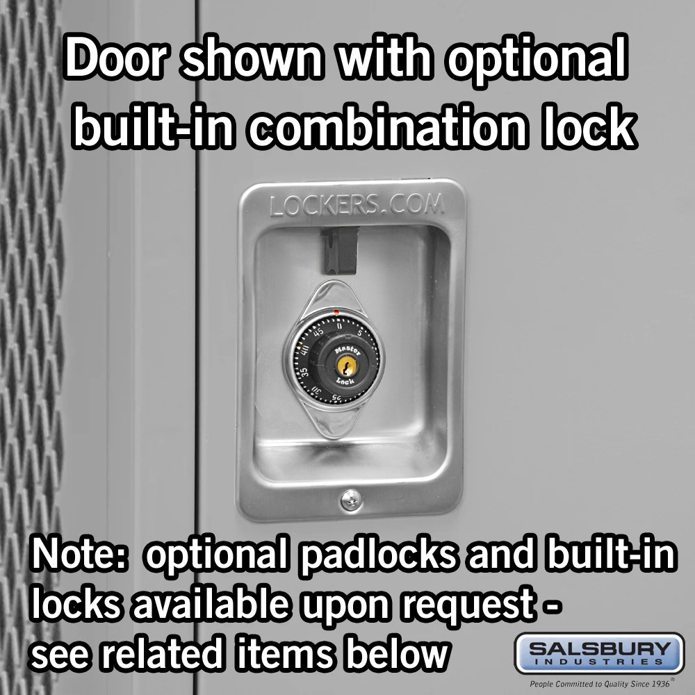 Standard Gear Metal Locker - Standard Door - 24 Inches Deep | Lockers.com