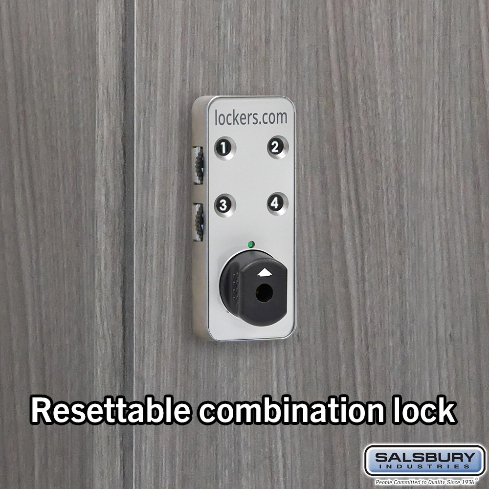 15" Wide Premier Wood Locker-Triple Tier-3 Wide-6 Feet High-21" Deep ...