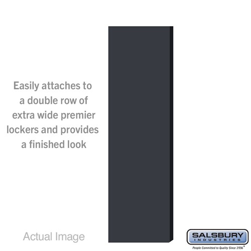 Double End Side Panel - for 18 Inch Deep Premier Wood Locker - without ...
