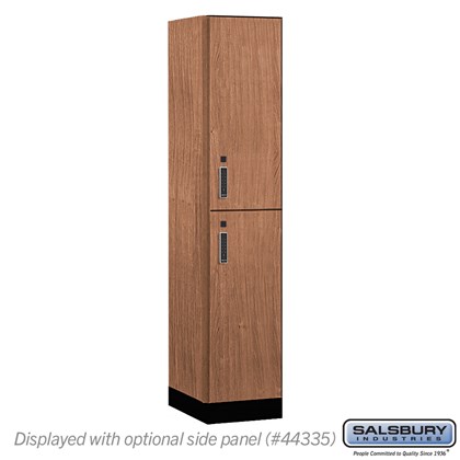 Retail and Food Service 15" Wide Double Tier Premier Wood Lockers ...