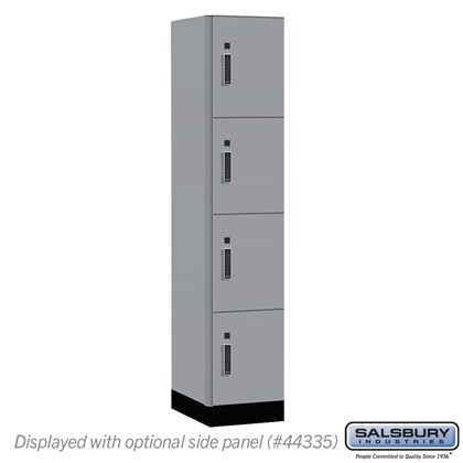 15" Wide Four Tier Premier Wood Lockers | Lockers.com