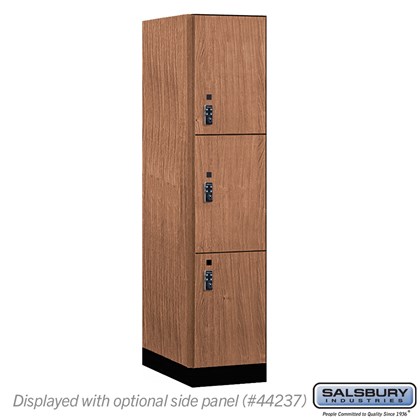 Retail and Food Service 18" Wide Triple Tier Premier Wood Lockers ...