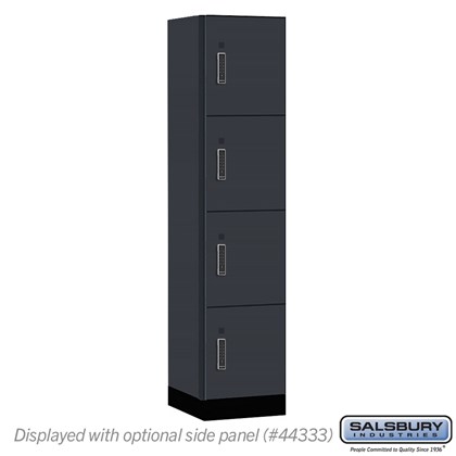 Employee 18" Wide Four Tier Premier Wood Lockers | Lockers.com
