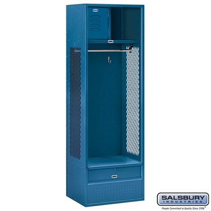24" Wide Open Access and Gear Standard Metal Lockers | Lockers.com