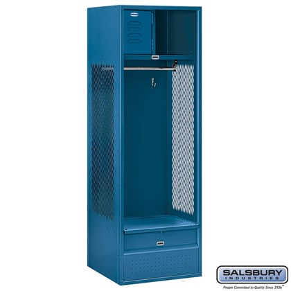 24" Wide Open Access and Gear Standard Metal Lockers | Lockers.com
