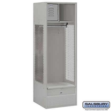 24" Wide Open Access and Gear Standard Metal Lockers | Lockers.com